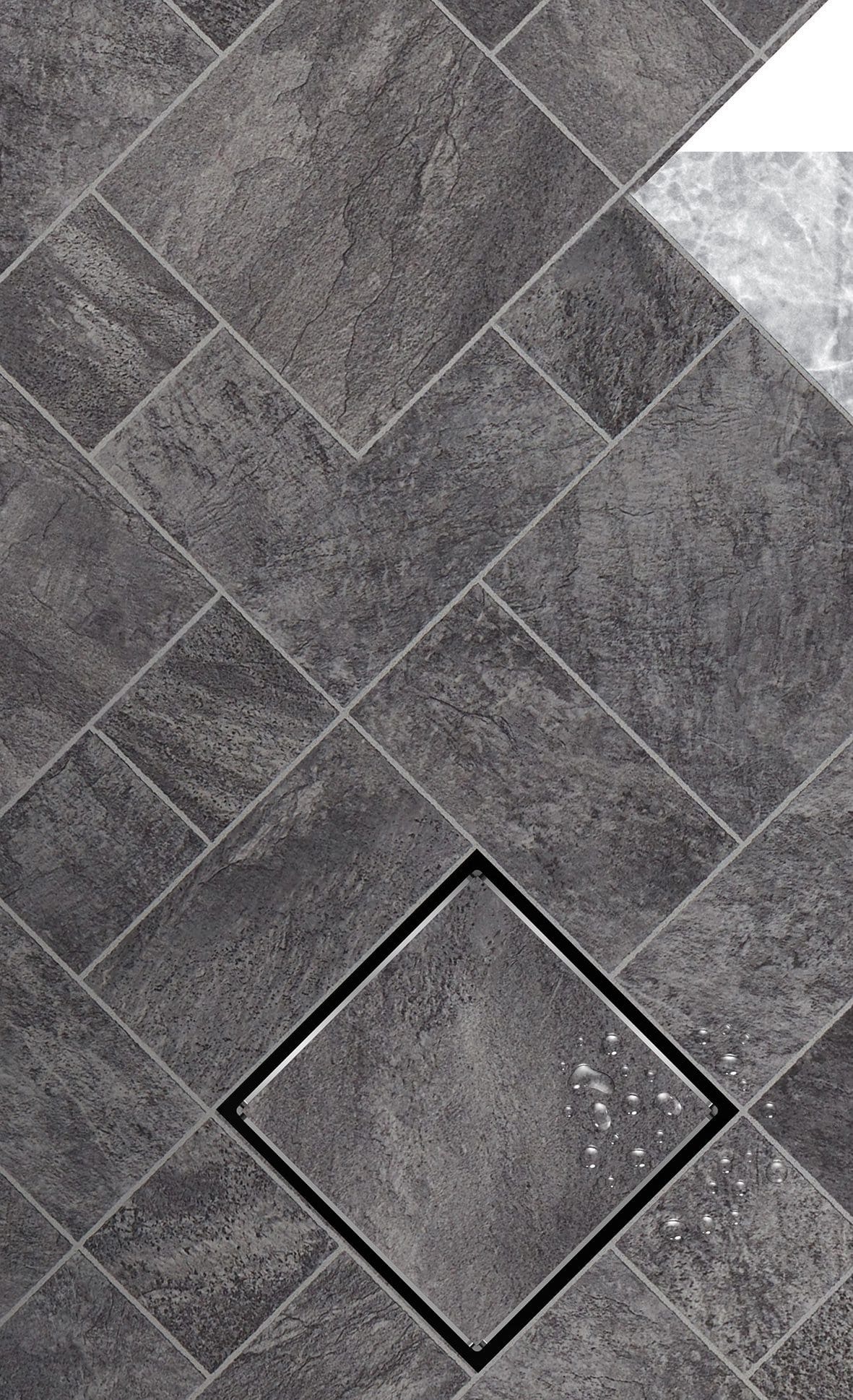 Point Drain 150 x 150 mm tileable cover | EGIC